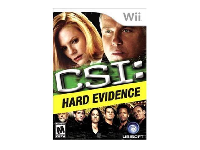 CSI: Hard Evidence Wii Game - Newegg.com