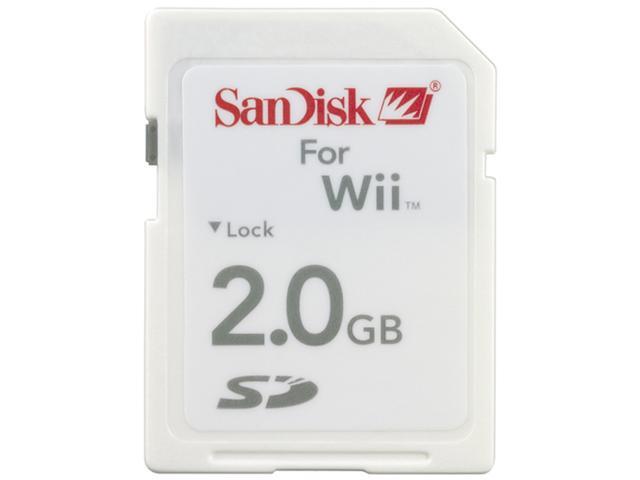 SanDisk 2GB Secure Digital Card for Wii - Newegg.com