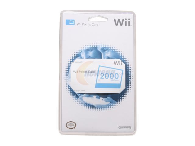 Nintendo Wii Points Card - Newegg.com