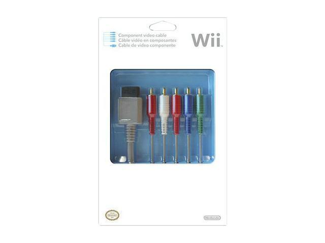 Nintendo Official Wii Component Video Cable - Newegg.com