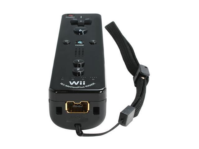 Nintendo Wii Remote Plus Black - Newegg.com