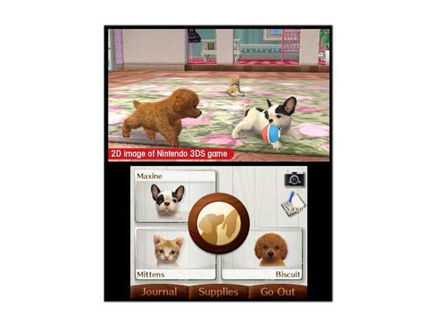 Nintendogs + Cats: Golden Retriever and New Friends 3DS Nintendo 3DS ...