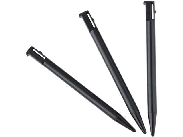 INSTEN 3-Pack Black Plastic Stylus Screen LCD Touch pen Set For ...