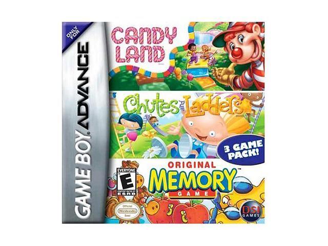 Candy Land / Chutes and Ladders / Original Memory Game GameBoy Advance ...