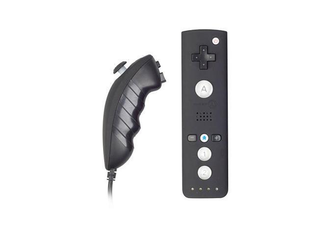 Power A Wii Mini Remote & Nunchuk - Black - Newegg.com