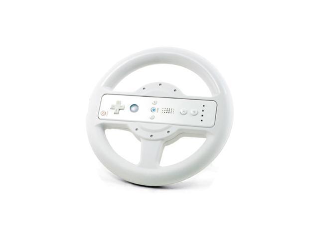 dreamGEAR Wii Micro Wheel White - Newegg.com