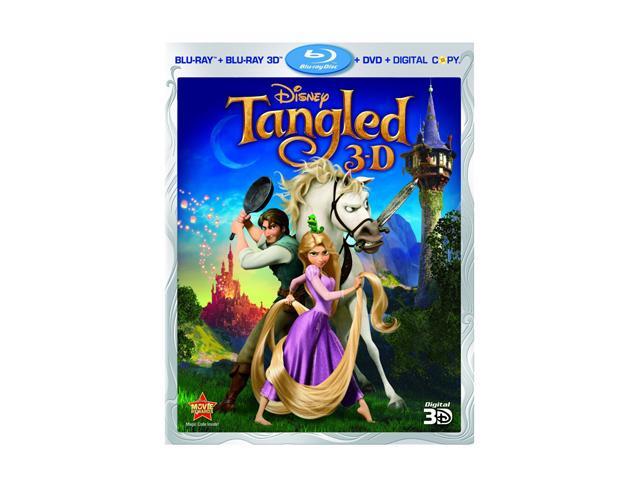 Tangled (Combo DVD + 3D Blu-ray/WS) - Newegg.com
