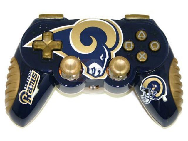 Mad Catz Officially Licensed St. Louis Rams NFL Wireless PS2 Controller ...