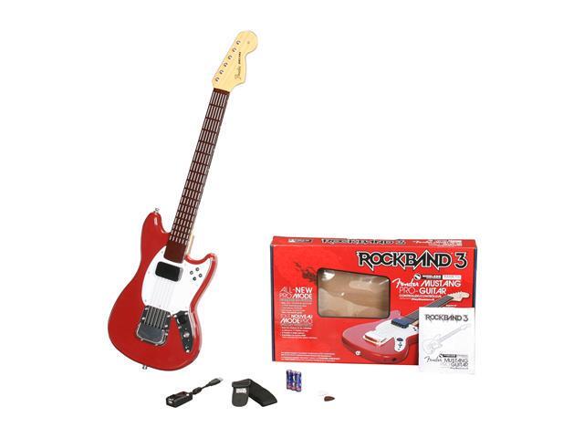 MadCatz PS3 Rock Band 3 Wireless Fender Mustang Pro-Guitar Controller ...