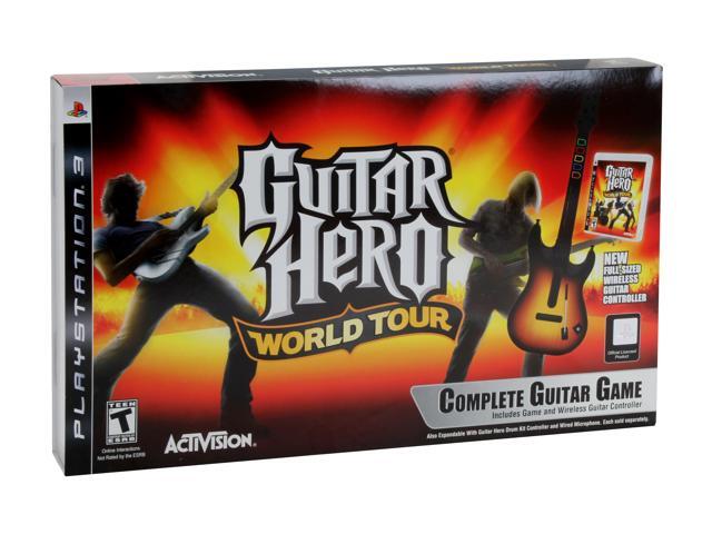 Guitar Hero World Tour (Guitar Kit) Playstation3 Game - Newegg.com