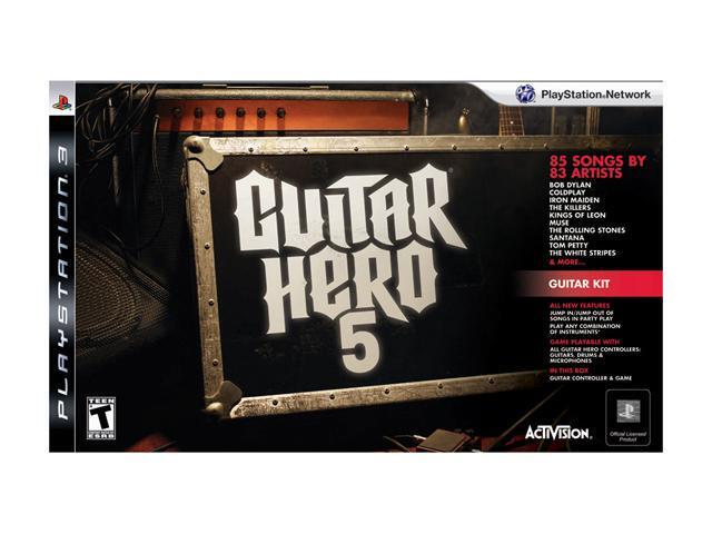 Guitar Hero 5 Guitar Kit Playstation3 Game - Newegg.com