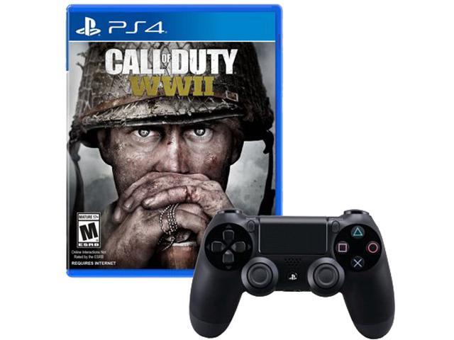 Sony Dualshock 4 Wireless Controller Bundle with COD WWII Game - Newegg.com