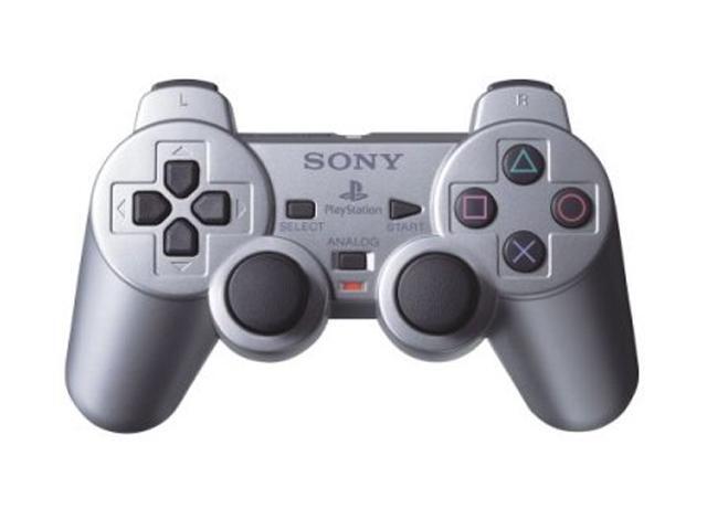 SONY PlayStation 2 DUALSHOCK 2 analog controller Silver - Newegg.com