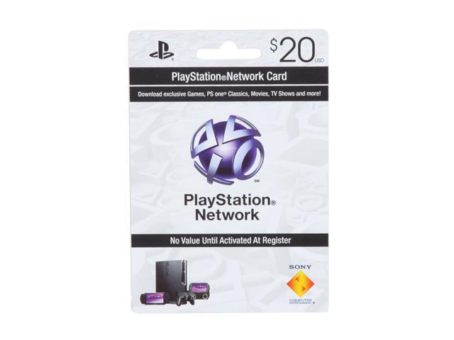 PlayStation PSN $20 Card - Newegg.com