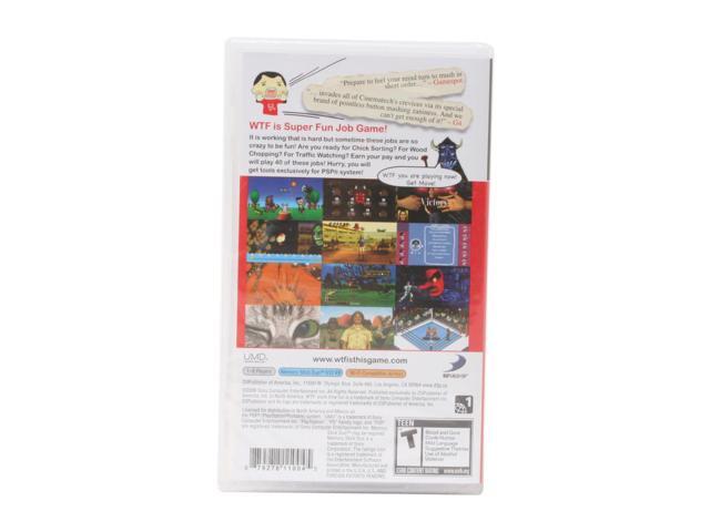 WTF: Work Time Fun PSP Game D3PUBLISHER - Newegg.com