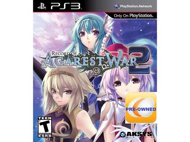 Pre-owned Record of Agarest War 2 PS3 - Newegg.com