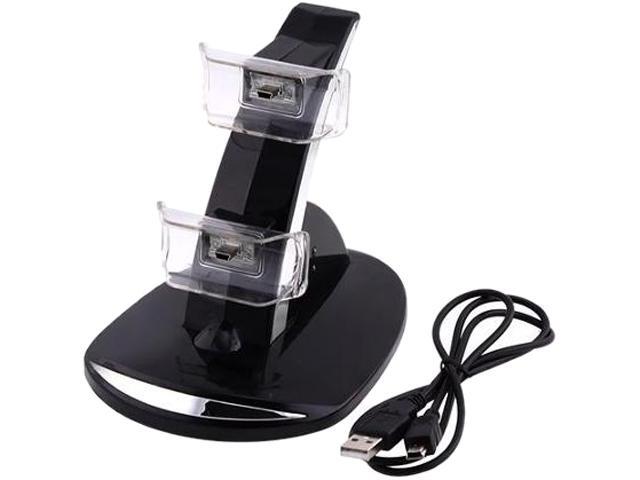 INSTEN Black Dual Charge Station Charger w/ Stand For Sony PS3 ...