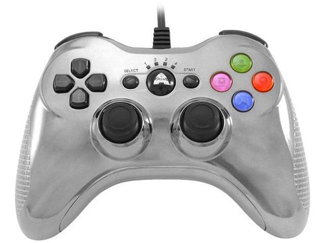 Arsenal PS3 Wired Controller Chrome Silver - Newegg.com