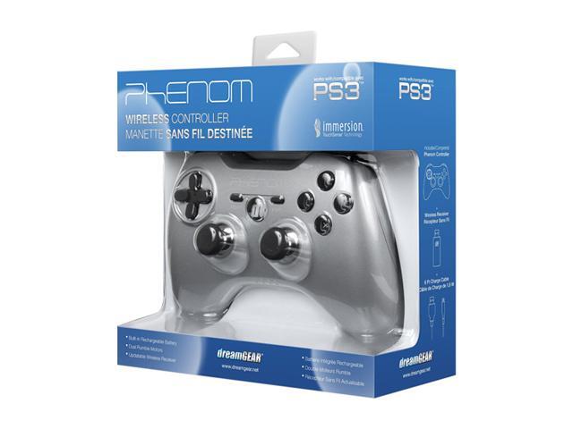 dreamGEAR PS3 Phenom Wireless Controller Silver - Newegg.com