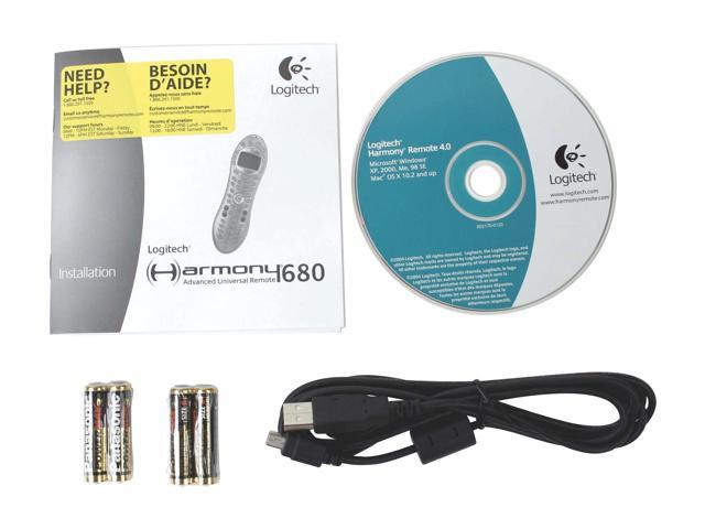 Logitech Harmony 680 Infrared PC / MAC Remote Control - Newegg.com