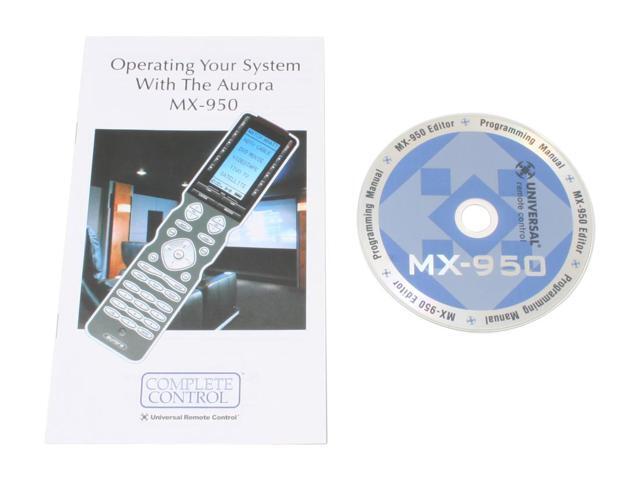 URC MX-950 Infrared / RF Universal Complete Control, Aurora - Newegg.com