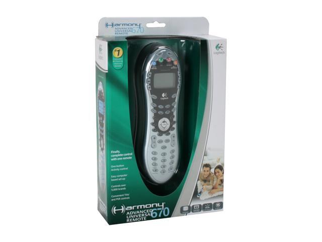 Logitech Harmony 670 Infrared Universal Advanced Remote - Newegg.ca
