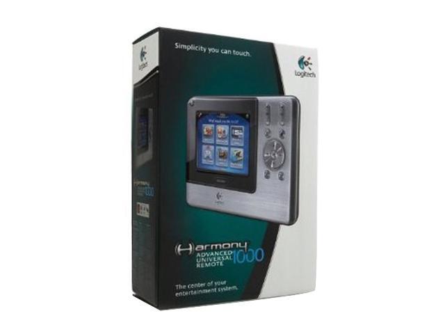 Open Box: Logitech Harmony 1000 RF Universal Advanced Remote - Newegg.com