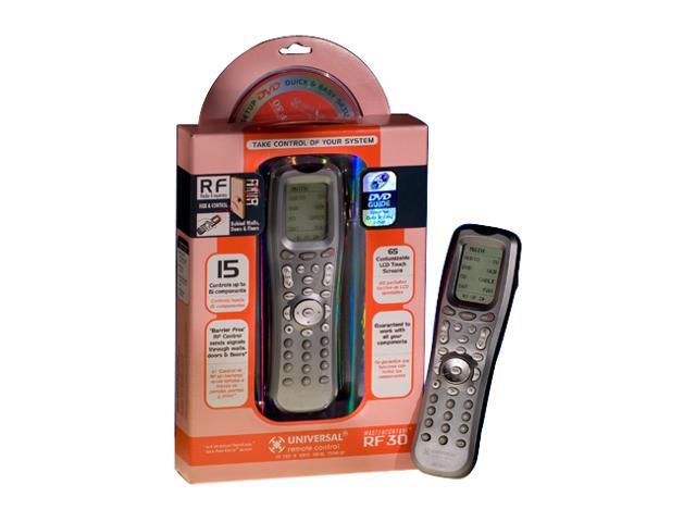 URC RF30 Infrared / RF Universal MasterControl Remote Control - Newegg.com
