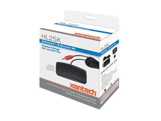 xantech HL25BK Infrared Hidden Link Dlp/Crt Shelf Top Receiver Kit ...