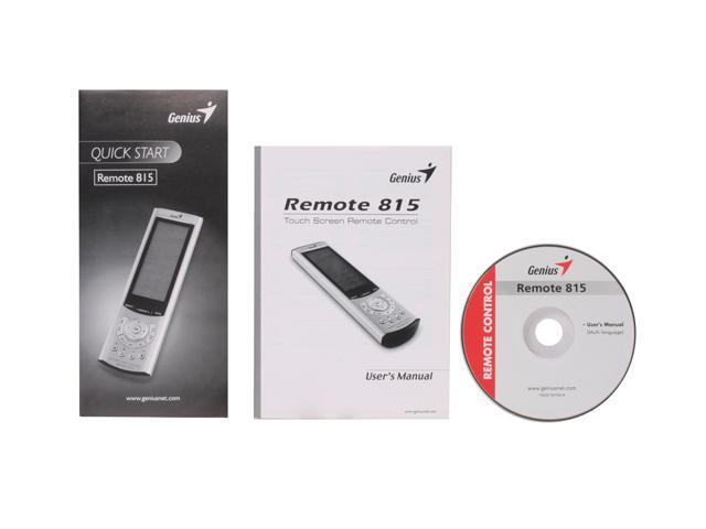 Genius Remote 815 Infrared Universal Multi-function Remote Control ...