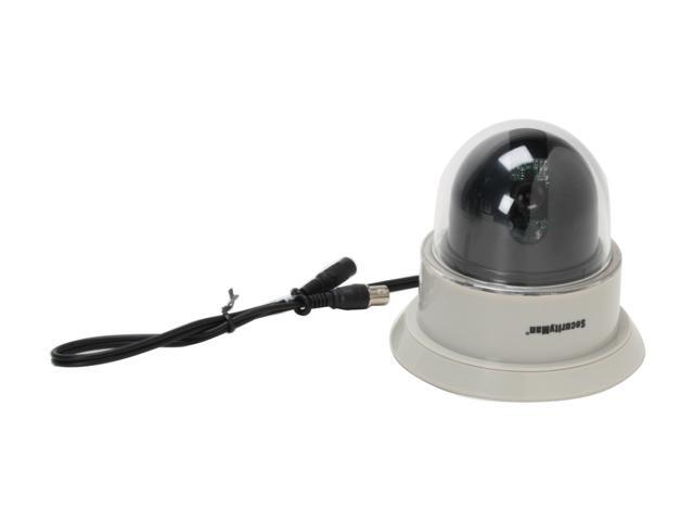 SecurityMan PanDome Outdoor/Indoor Pan Control Color Dome-Camera Kit ...