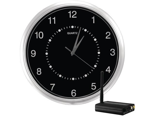 SecurityMan ClockCam Wi-Fi Interference Free Wireless Wall Clock Hidden ...