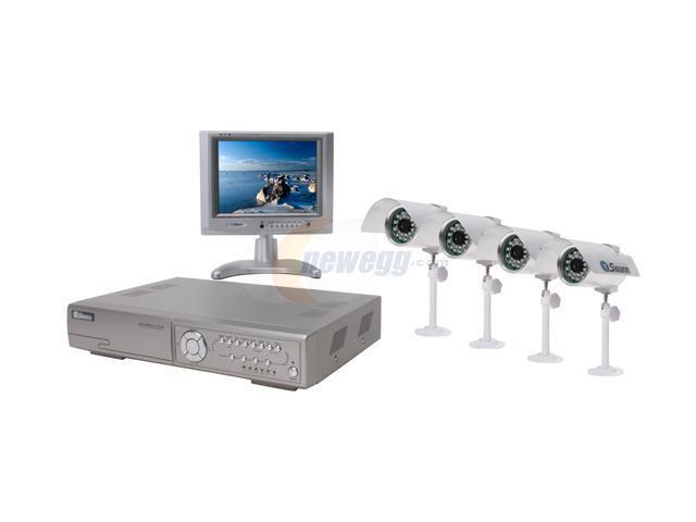 Open Box: Swann SW242-SRM 4 Channel DVR4-Pro-Net Maxi Pro Kit With 4 ...
