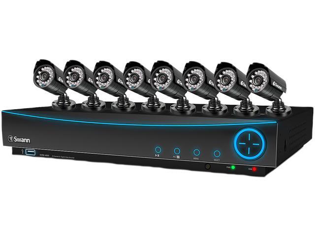 Swann SWDVK-840008-US 8 Channel DVR8-4000 TruBlue D1 Digital Video ...
