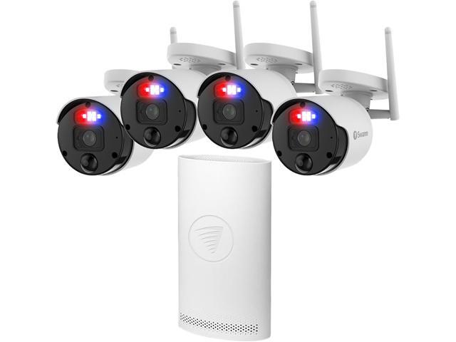 Swann SWNVK-800KH4-AU 4 Channel SecureAlert 4 Camera 4 Channel 4K Ultra HD Wi-Fi NVR Security ...