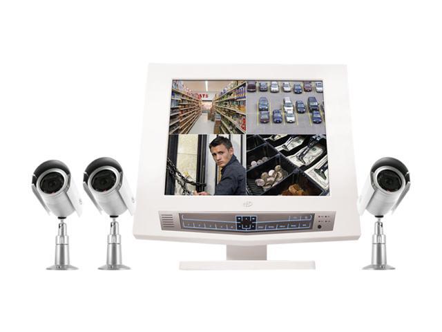 SVAT CLEARVU9 Ultra Slim Web Ready 4 Channel DVR Security System with ...