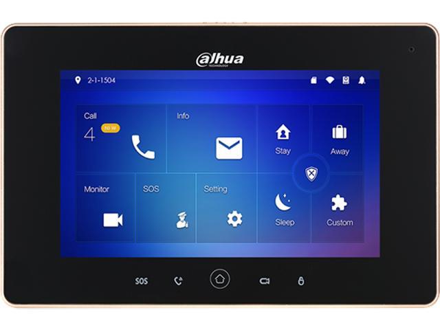 Dahua DHI-VTH5221D-S WiFi Color Indoor Monitor (Black) - Newegg.com