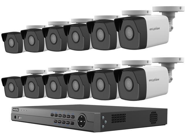 LaView 4MP 2688 x 1520P Full PoE IP Camera Security System, 16-channel ...