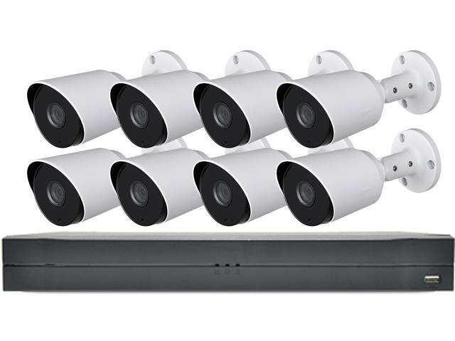 LaView Saturn Professional 16ch DVR with 8x 4MP Bullet Cameras - Newegg.com