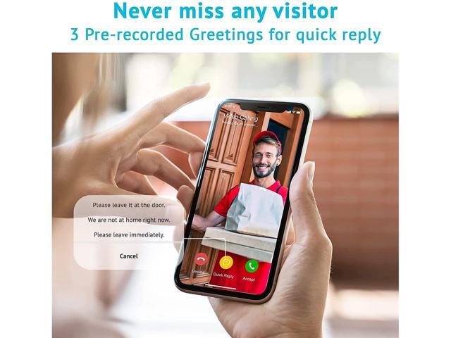 LaView Doorbell Camera Wireless 2K, Video Camera with Base Station, AI ... LaView Doorbell Camera Wireless 2K, Video Camera with Base Station, AI ...