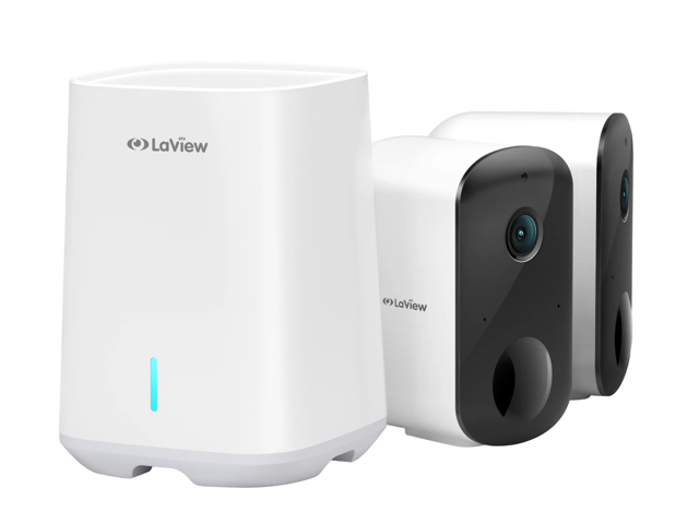 LaView 2K Security Camera, Security Cameras Wireless Outdoor,Security ...