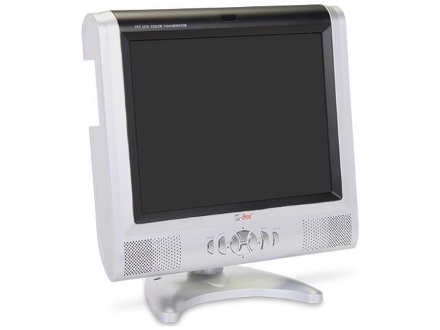 Q-See QSL104C Mini Security Monitor - 10.4” LCD, Wide Angle View, Built ...
