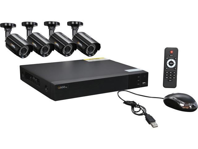 Q-See 8-Channel Full HD 1080p Security System with 4 AHD 1080p Day ...