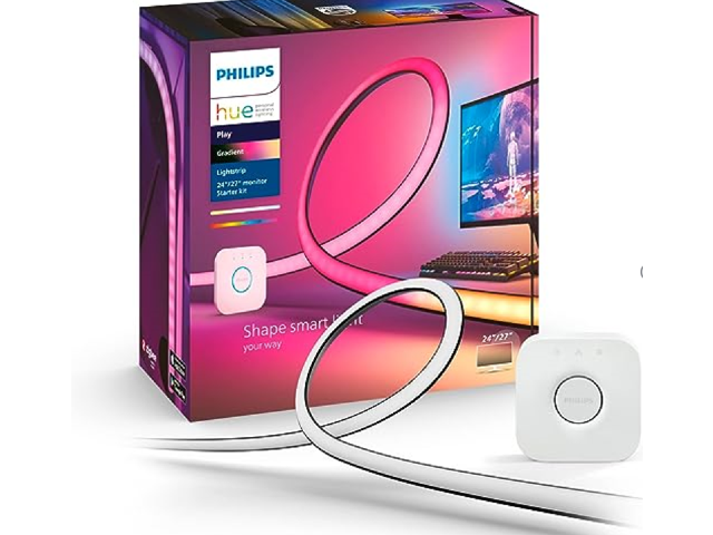 Philips Hue Gradient PC Strip 27 Inch + Bridge - Newegg.com