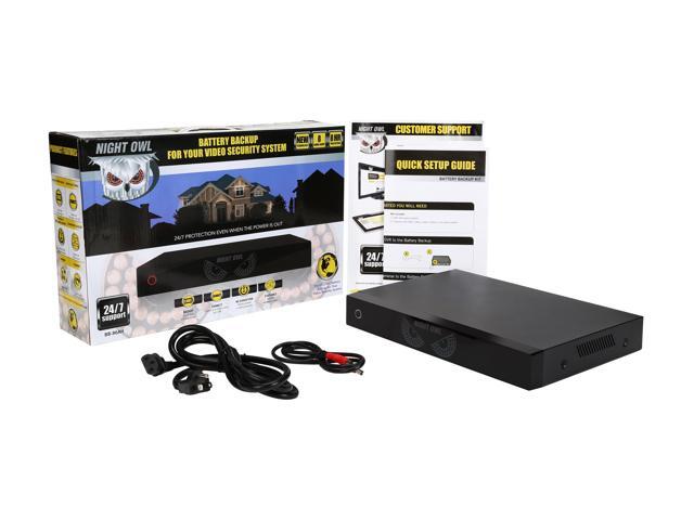 Night Owl BB-86AH Battery Backup System for Analog & NVR Video Security ...