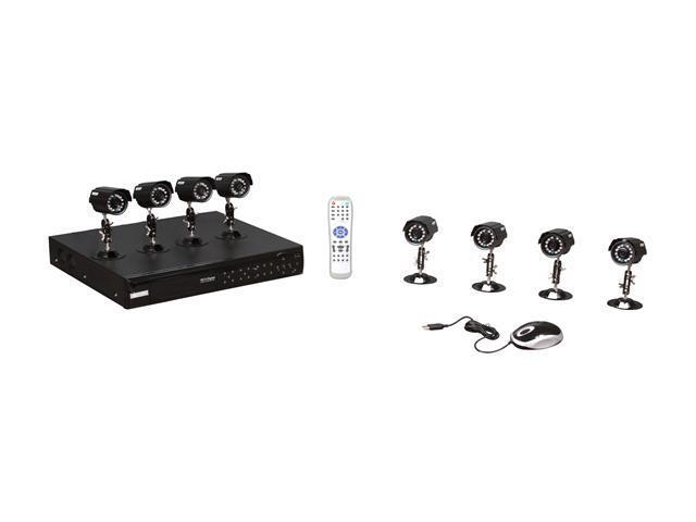 KGuard KG-CA116-H03 16 Ch DVR + 8 CCD, 420 TVL, Bullet Cameras ...