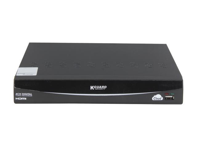 KGuard EL421-4HW212B-500G 4 Channel Surveillance DVR Kit - Newegg.com