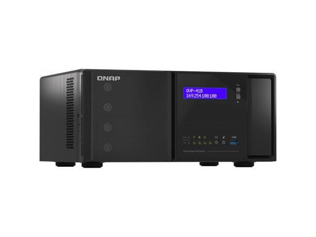 QNAP NVR Server X Smart PoE Switch, Building Complete Surveillance ...