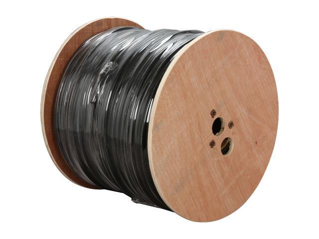 LTS LTS10PCB3 Black RG59 95% Braided + DC Cu1000 UL Certified Coaxial ...