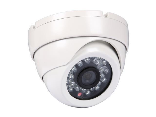 LTS LTCD248FMW2 White Metal Dome Camera with 24 IR LED - Newegg.com